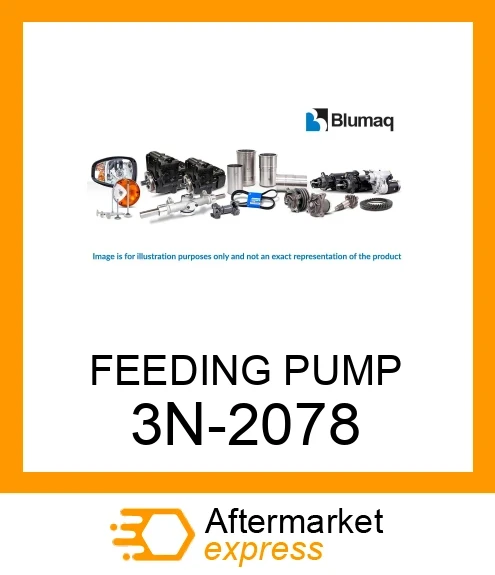 3N-2078 - FEEDING PUMP fits CATERPILLAR | Price: $278.56 Stock: Florida