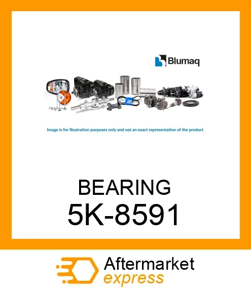 5K-8591 - BEARING fits CATERPILLAR | Price: $123.28 Stock: Tennessee