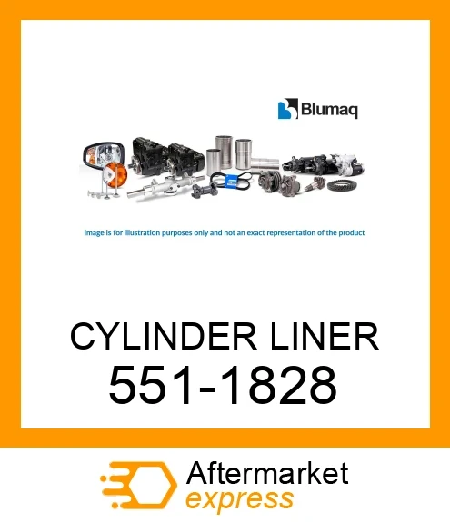 551-1828 - CYLINDER LINER fits CATERPILLAR | Price: $17.55 Stock: Tennessee