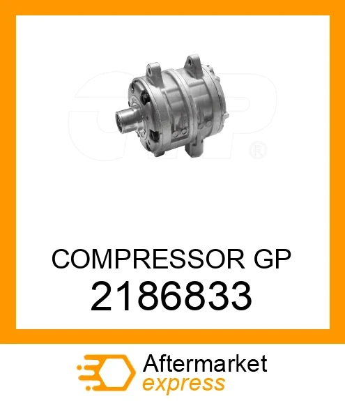 2186833 - COMPRESSOR GP fits CATERPILLAR | Price: $348.02 Stock: Florida