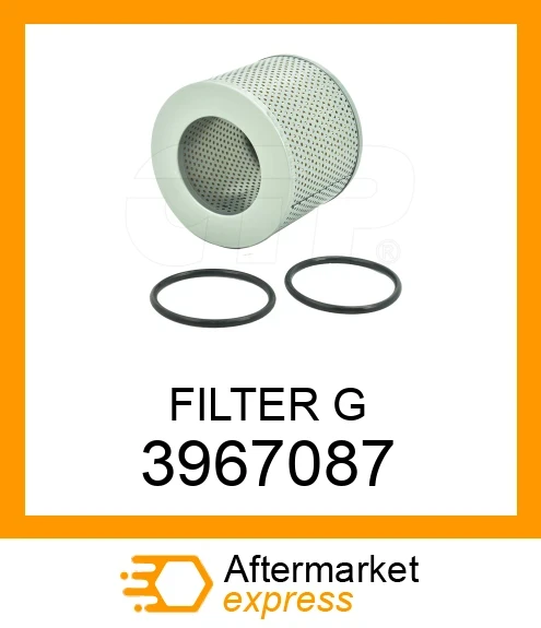 3967087 - FILTER G fits CATERPILLAR | Price: $27.28 Stock: Tennessee
