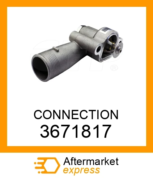 3671817 - CONNECTION fits CATERPILLAR | Price: $52.51 Stock: Texas