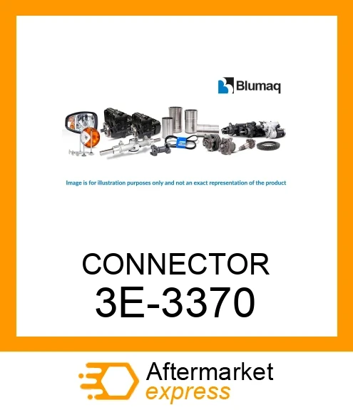 3E-3370 - CONNECTOR fits CATERPILLAR | Price: $3.54 Stock: Florida