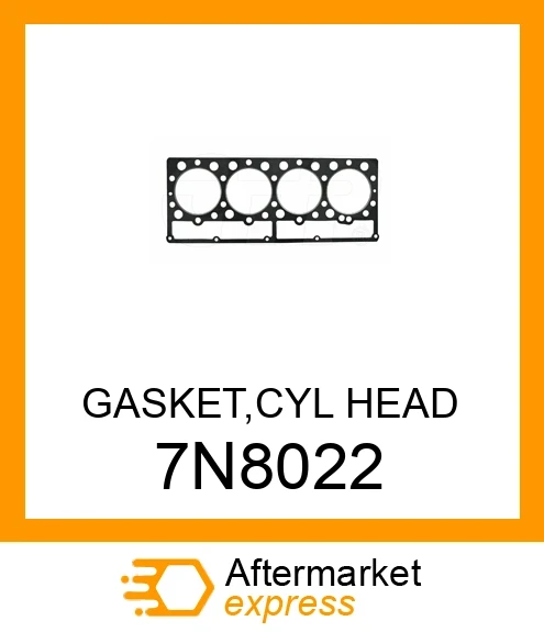7N8022 - GASKET,CYL HEAD fits CATERPILLAR | Price: $14.10 Stock: Texas