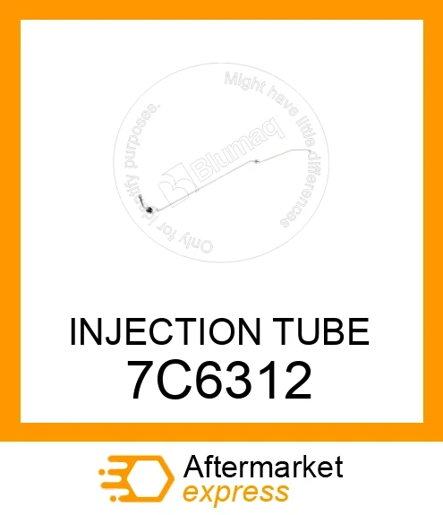 7C-6312 - INJECTION TUBE fits CATERPILLAR | Price: $18.59 Stock: Tennessee