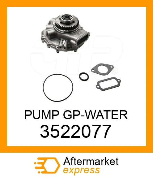 3522077 - PUMP GP-WATER fits CATERPILLAR | Price: $198.40 Stock: Florida
