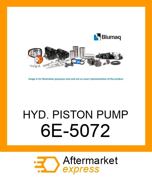6E-5072 - HYD. PISTON PUMP fits CATERPILLAR | Price: $4,706 Stock ...