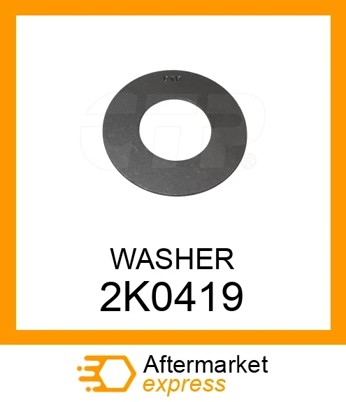 2K0419 - WASHER fits CATERPILLAR | Price: $1.14 Stock: Texas