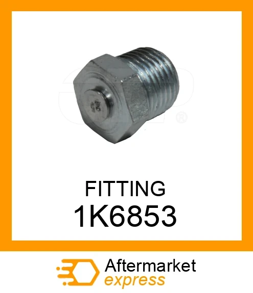 1K6853 - FITTING fits CATERPILLAR | Price: $1.81 Stock: Florida