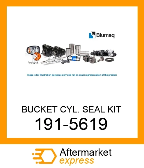 191-5619 - BUCKET CYL. SEAL KIT fits CATERPILLAR | Price: $67.68 Stock ...