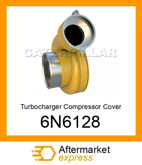 6n6128 - Turbocharger Compressor Cover fits CATERPILLAR