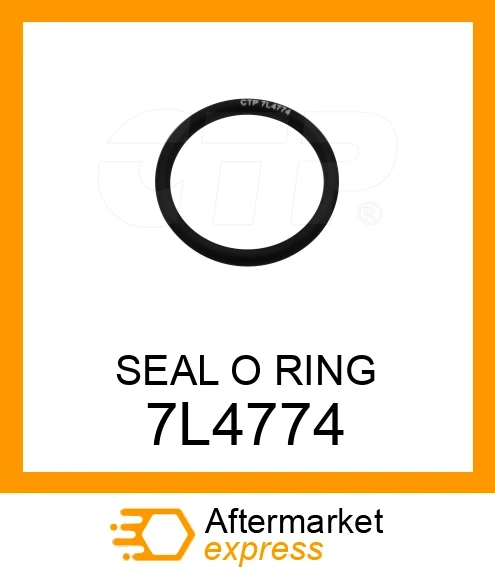 7L4774 - SEAL O RING fits CATERPILLAR | Price: $0.33 Stock: Texas