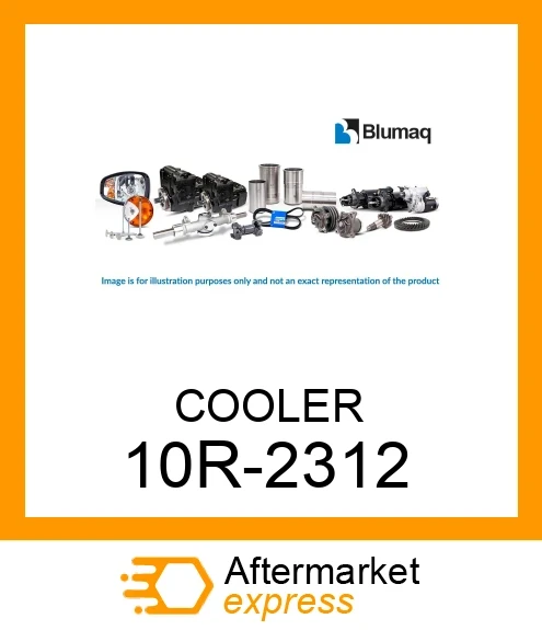 10R-2312 - COOLER fits CATERPILLAR | Price: $248.36 Stock: Tennessee