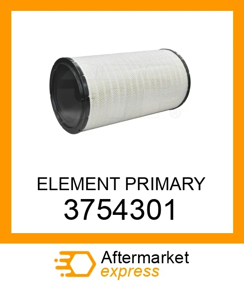 3754301 - ELEMENT PRIMARY fits CATERPILLAR | Price: $81.05 Stock: Florida