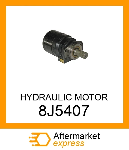8J-5407 - HYDRAULIC MOTOR fits CATERPILLAR | Price: $964.94 Stock ...