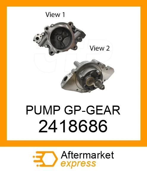 2418686 - PUMP GP-GEAR fits CATERPILLAR | Price: $1,333 Stock: Florida