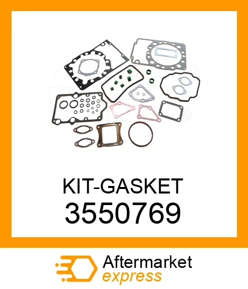3550769 - KIT-GASKET fits CATERPILLAR | Price: $83.69 Stock: Texas