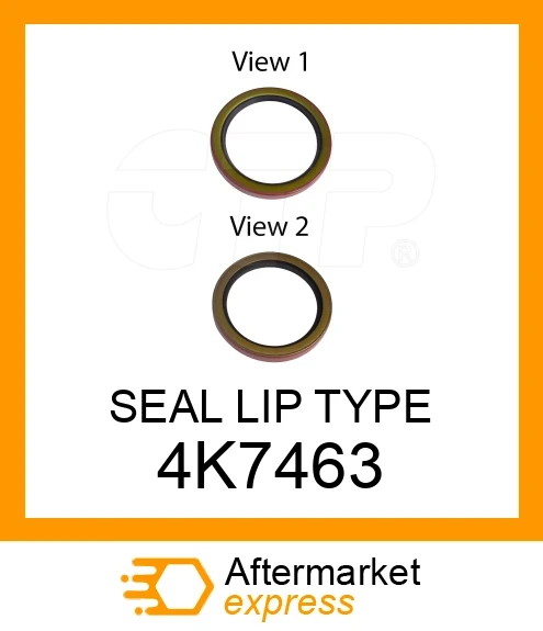 4K7463 - SEAL LIP TYPE fits CATERPILLAR | Price: $2.28 Stock: Texas
