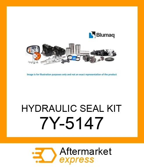 7Y-5147 - HYDRAULIC SEAL KIT fits CATERPILLAR | Price: $44.42 Stock ...