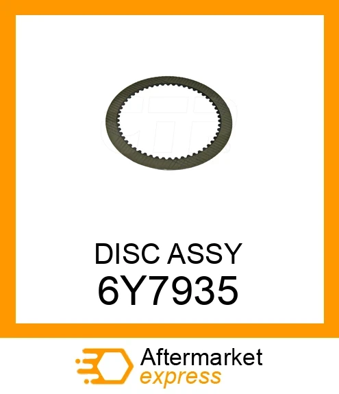 6Y7935 - DISC ASSY fits CATERPILLAR | Price: $10.54 Stock: Texas