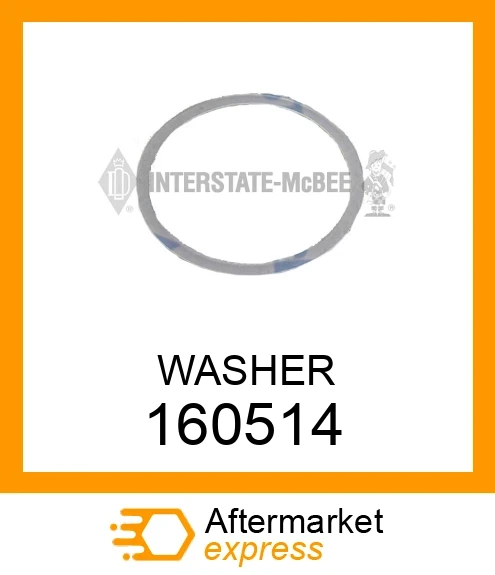160514 - Washer - Fuel Pump Damper fits CUMMINS | Price: $0.58 Stock: Ohio
