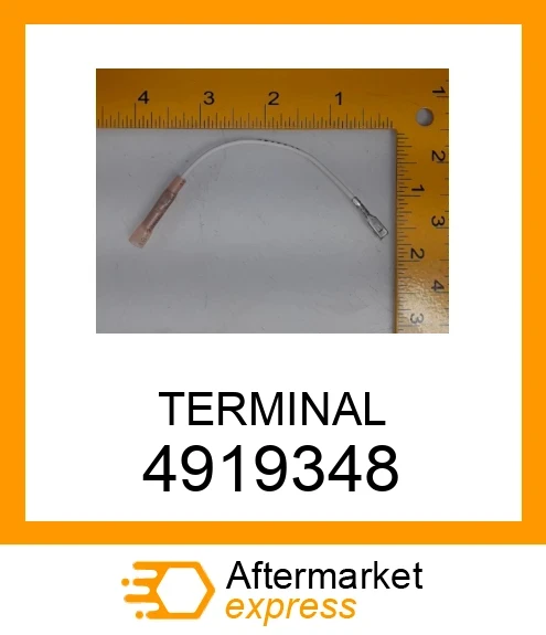 4919348 - TERMINAL fits CUMMINS | Price: $13.03 Stock: Wisconsin