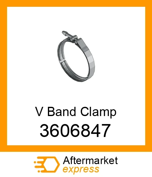 3606847 - V Band Clamp fits CUMMINS | Price: $76.87 Stock: California