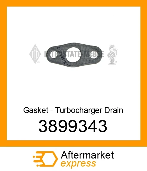 3899343 - Gasket - Turbocharger Drain fits CUMMINS | Price: $0.66 Stock ...
