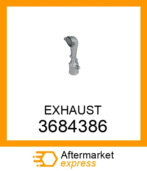 3684386 - EXHAUST fits CUMMINS | Price: $437.89