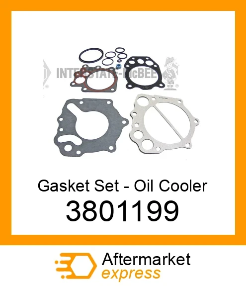 3801199 - Gasket Set - Oil Cooler fits CUMMINS | Price: $21.85 Stock: Ohio