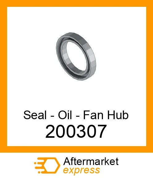 200307 - Seal - Oil - Fan Hub fits CUMMINS | Price: $9.20 Stock: Ohio