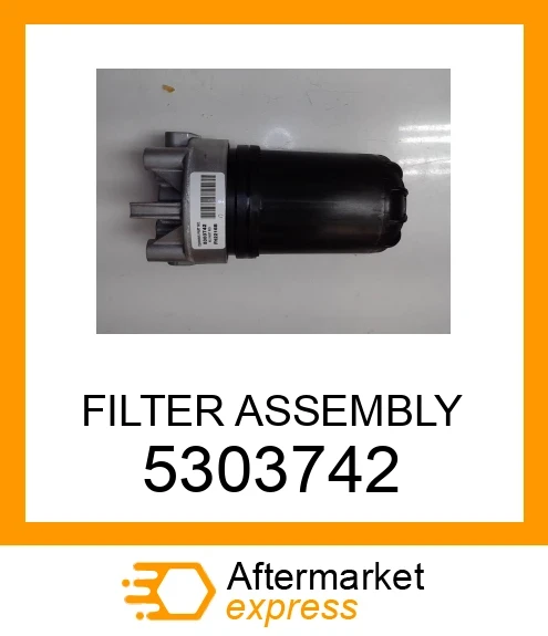 5303742 - FILTER ASSEMBLY fits CUMMINS | Price: $379.56 Stock: Wisconsin