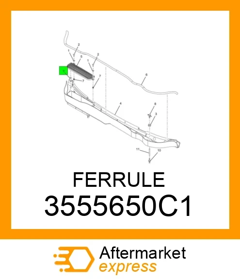 3555650C1 - FERRULE fits INTERNATIONAL TRUCK | Price: $3.68 Stock ...