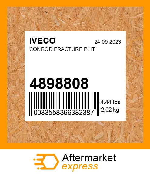4898808 - CONROD FRACTURE PLIT fits IVECO | Price: $84.29