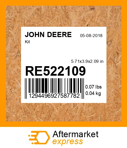 RE522109 - Kit fits JOHN DEERE