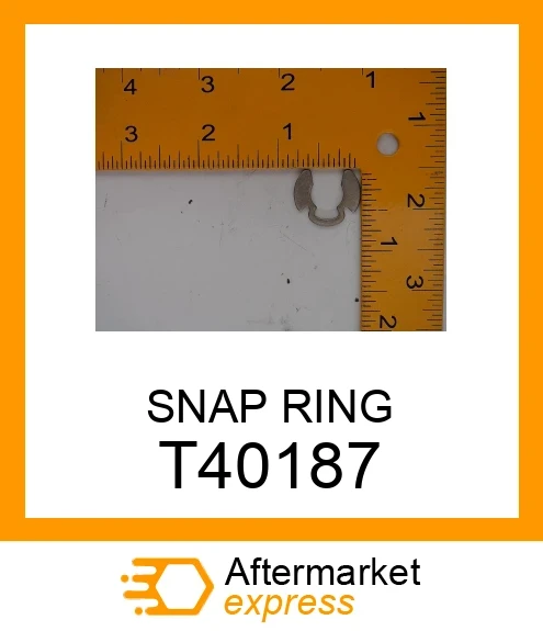 T40187 - SNAP RING fits JOHN DEERE | Price: $1.32 Stock: Wisconsin