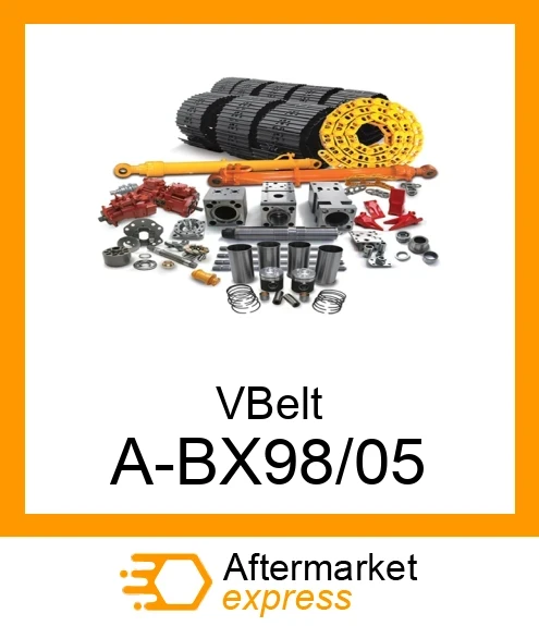 A-BX98/05 - VBelt fits JOHN DEERE
