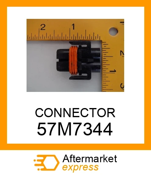 57M7344 - CONNECTOR fits JOHN DEERE | Price: $3.14 Stock: Wisconsin