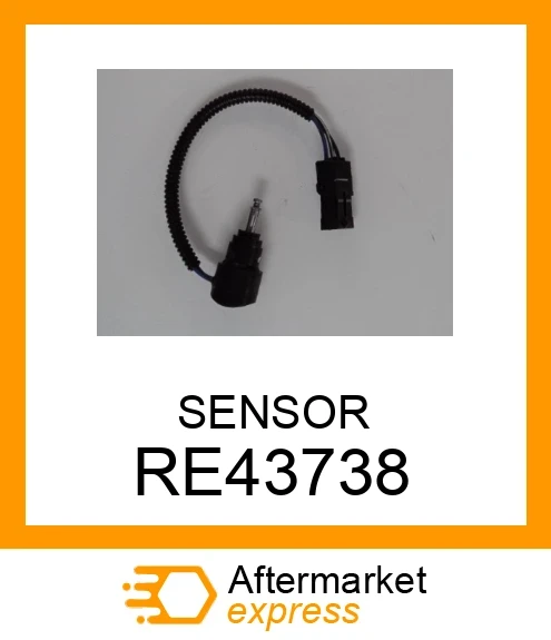 RE43738 - SENSOR fits JOHN DEERE | Price: $208.72