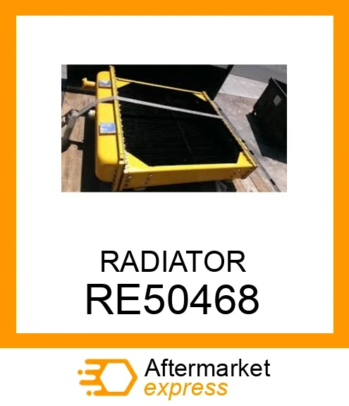 RE50468 - RADIATOR fits JOHN DEERE