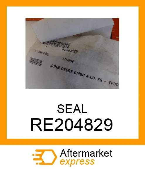 RE204829 - SEAL fits JOHN DEERE | Price: $26.27 Stock: Wisconsin