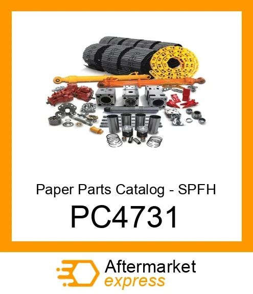 PC4731 - Paper Parts Catalog - SPFH 7780 fits JOHN DEERE