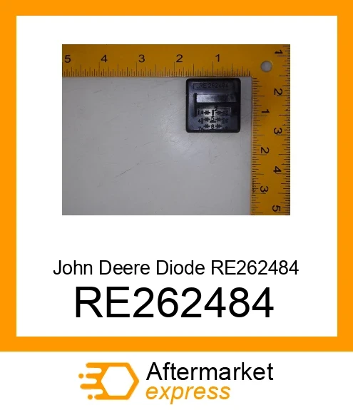RE262484 - DIODE fits JOHN DEERE | Price: $17.03