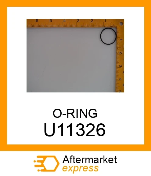 U11326 - O-RING fits JOHN DEERE | Price: $1.32 Stock: Wisconsin