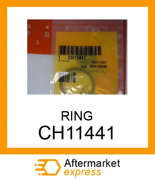 CH11441 - RING fits JOHN DEERE | Price: $3.41 Stock: Wisconsin