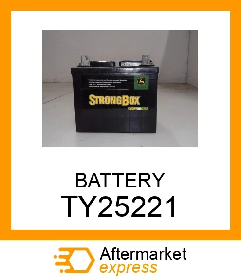 TY25221 - BATTERY fits JOHN DEERE | Price: $77.83