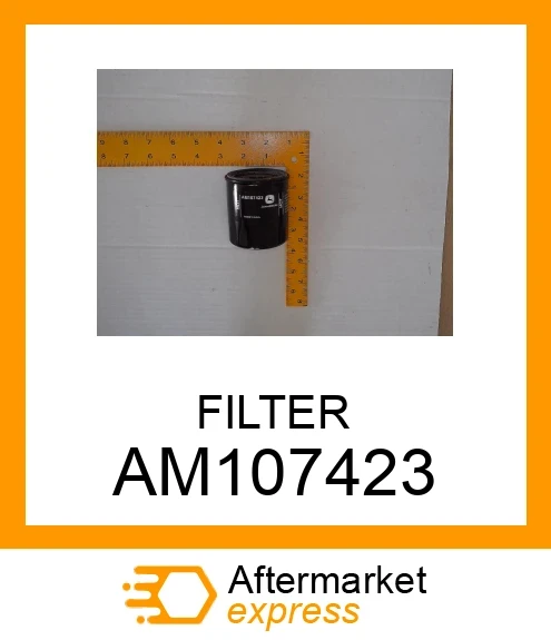AM107423 - FILTER fits JOHN DEERE | Price: $6.97