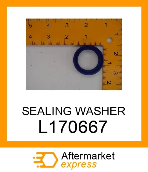 L170667 - SEALING WASHER fits JOHN DEERE | Price: $4.43