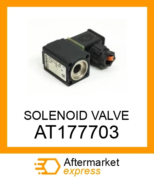 AT177703 - Solenoid Valve fits JOHN DEERE