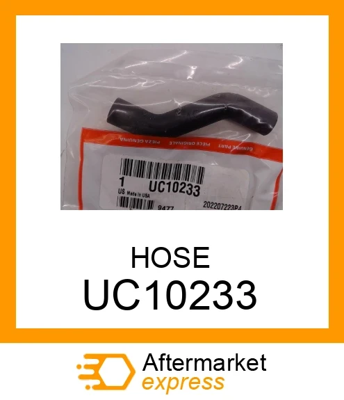 UC10233 - HOSE fits JOHN DEERE | Price: $6.29 Stock: Wisconsin